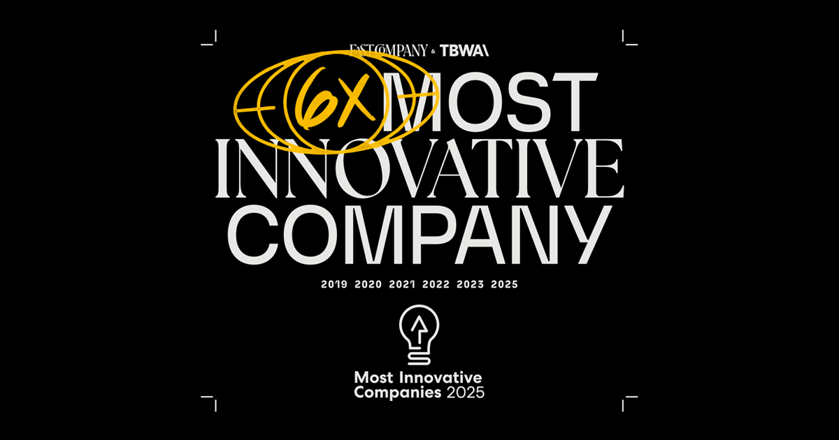 TBWA、『Fast Company』が選出する「World’s Most Innovative Companies」に6度目の選出 ...